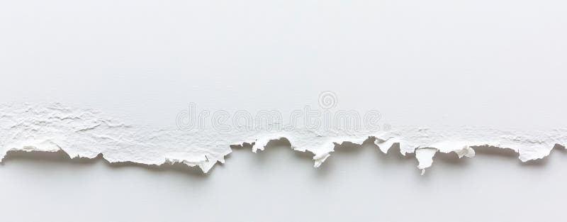A Torn, Horizontal Opening in Ripped Paper, Cut Out Stock Photo - Image ...