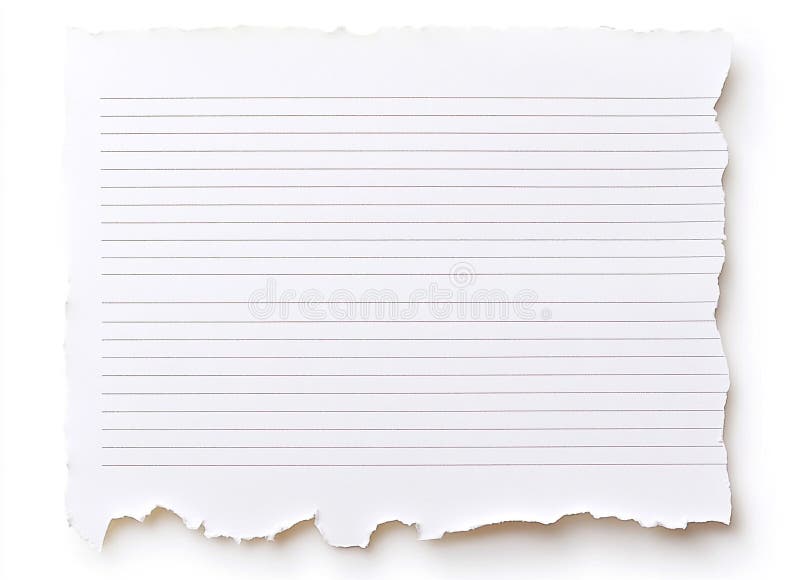 Piece of Torn Cardboard on a White Background. Torn Cardboard Isolate ...