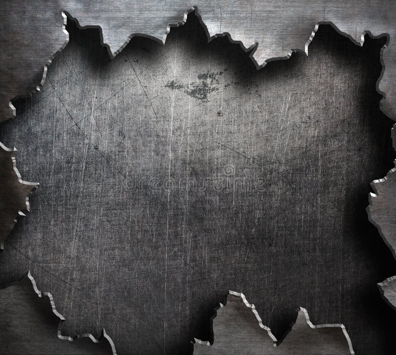 Torn metal texture stock photo. Image of brown, industrial - 15547778