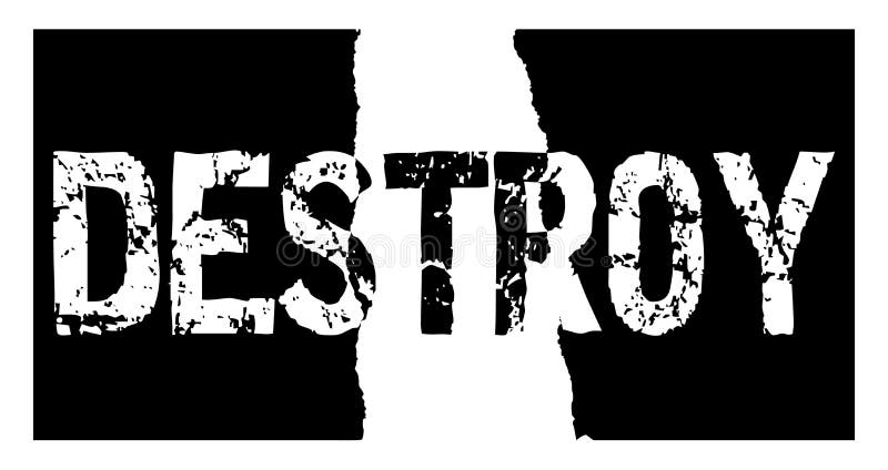 Icon of the Word Stop in Frame. Vector Illustration Eps 10 Stock ...