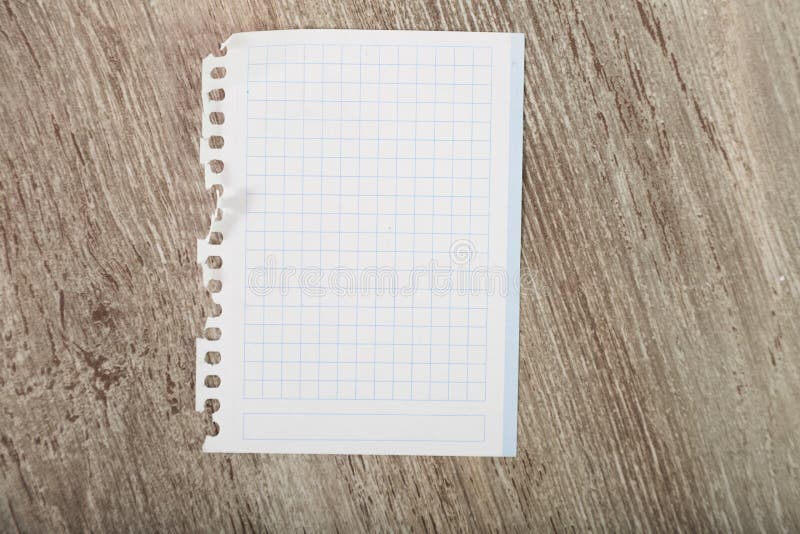 Torn-off sheet of notebook stock image. Image of passion - 221097335