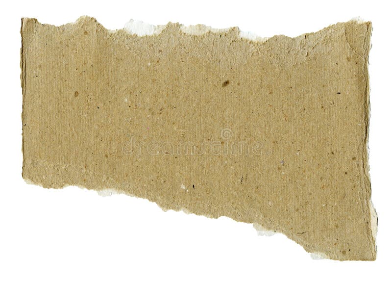 Torn paper stock image. Image of beige, recycled, recycling - 16248817