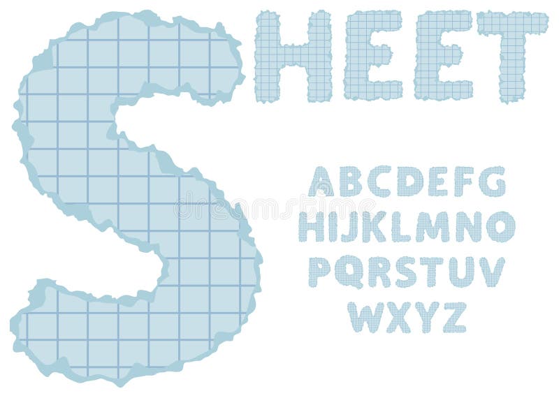 Torn Paper Font Stock Illustrations – 1,496 Torn Paper Font Stock ...