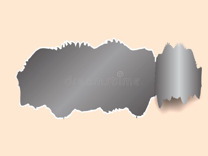 Torn Paper Background. Vector Illustration Stock Illustration ...