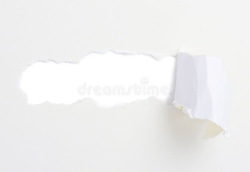 Torn paper banner stock photo. Image of headline, newspaper - 268826850