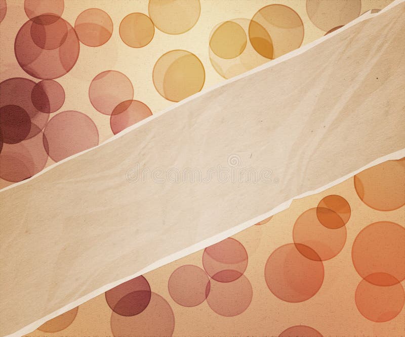 Torn Paper Bokeh Background Stock Image - Image of ancient, paper: 25748271