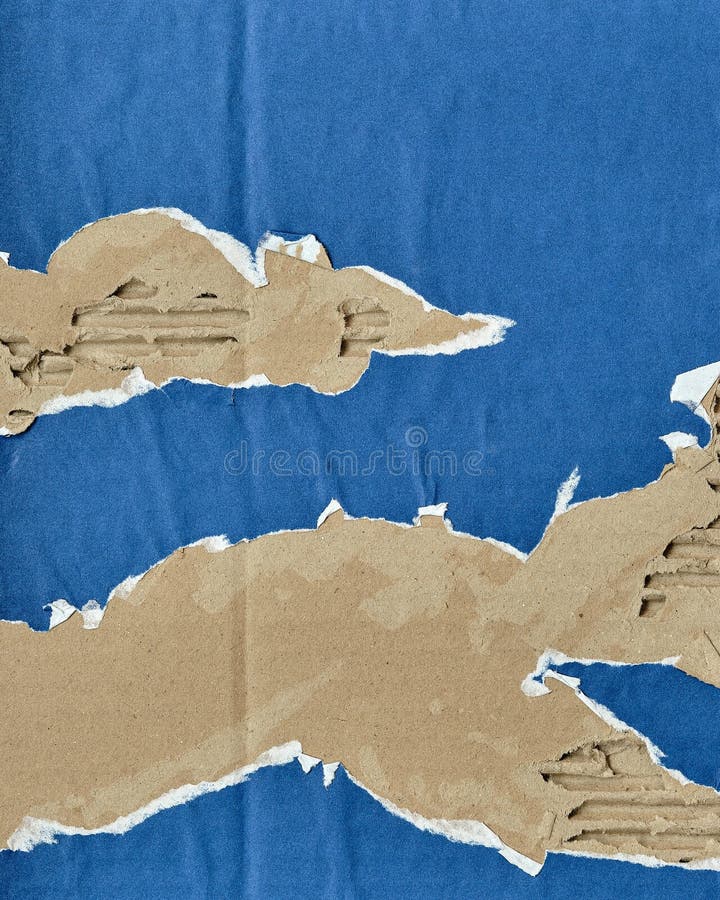 Torn Paper Collage Style, Ripped Paper Effect, Texture Abstract ...