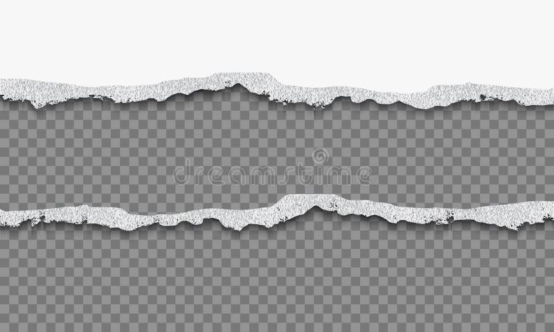 Torn Paper Collection on Transparent Background â€“ Stock Vector Stock ...