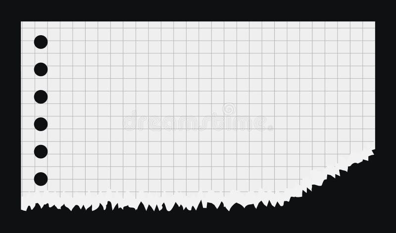 Torn Paper Cur Notebook Sheet Shapes with Jagged Uneven Edges. Ripped ...