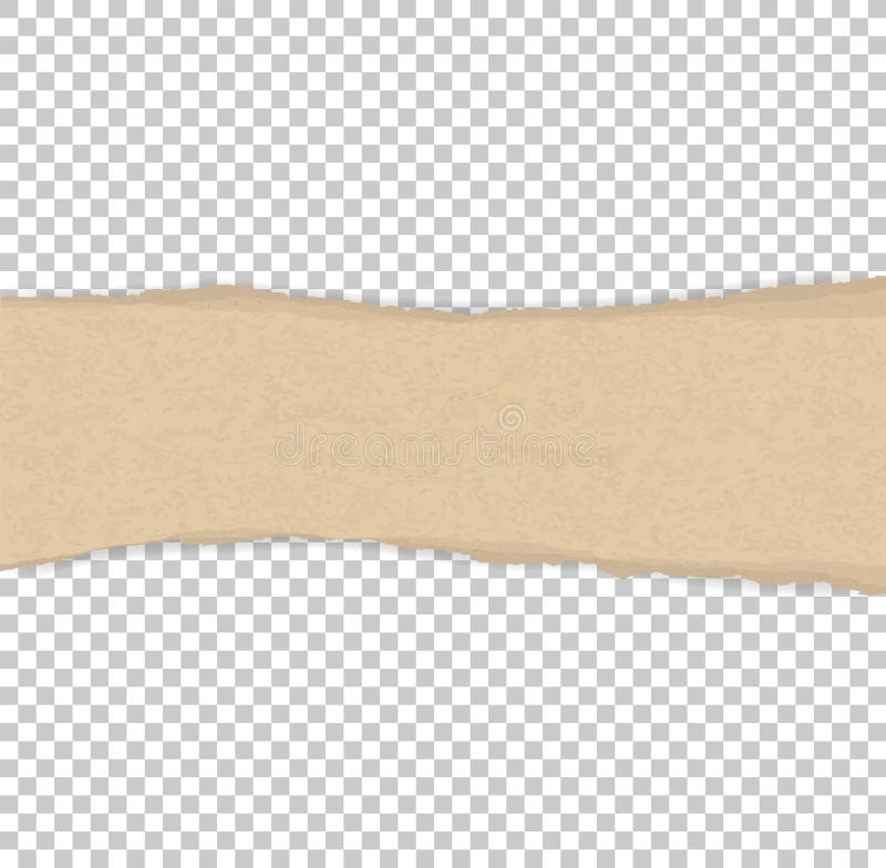 Torn Paper Edges for Background. Ripped Brown Paper Texture . Stock ...