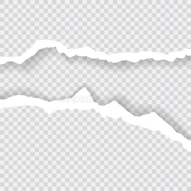Seamless Torn Paper Edges Vector Stock Illustrations – 322 Seamless ...