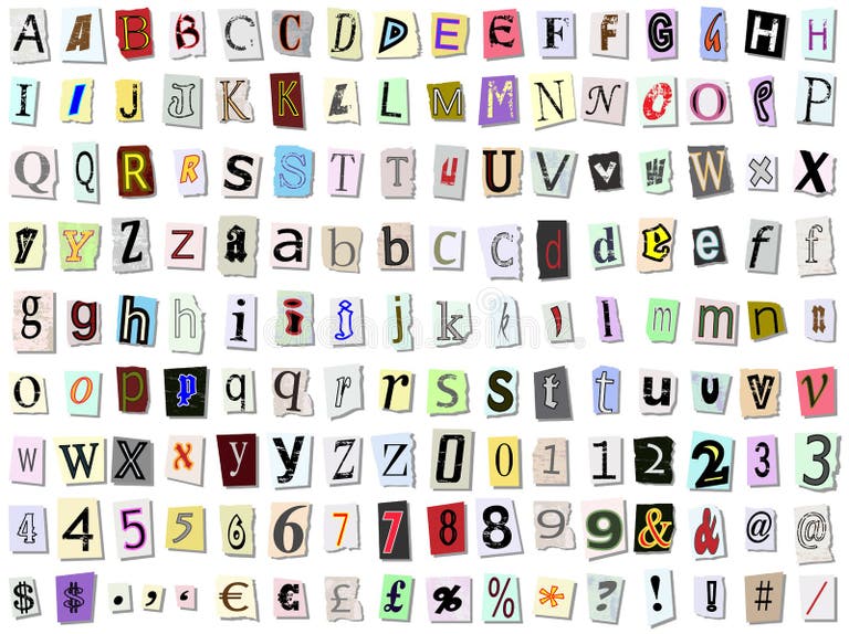Torn Paper Font Stock Illustrations – 2,659 Torn Paper Font Stock ...