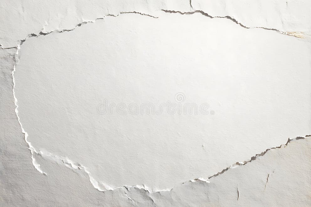 Torn Paper Frame with White Center Stock Illustration - Illustration of ...