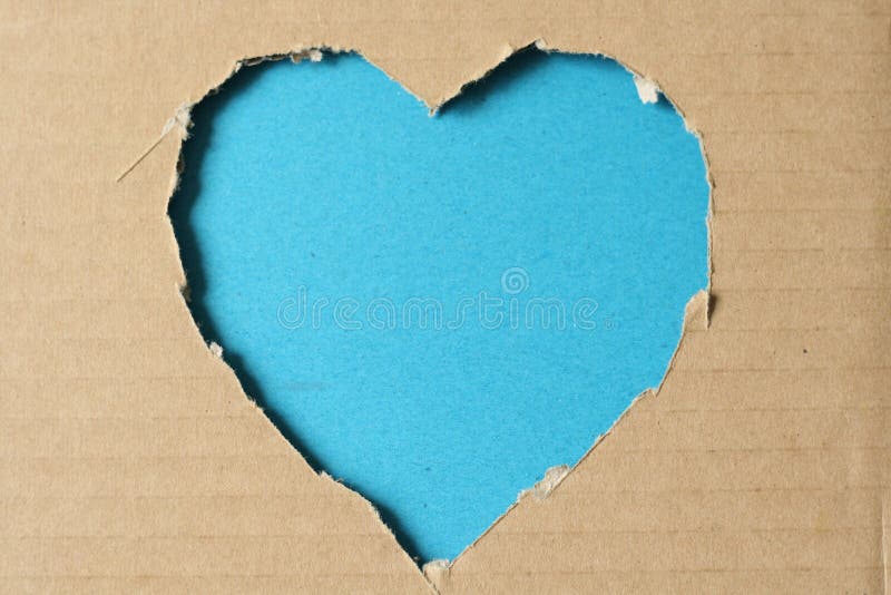 Torn paper heart stock photo. Image of close, heart, concept - 30114942
