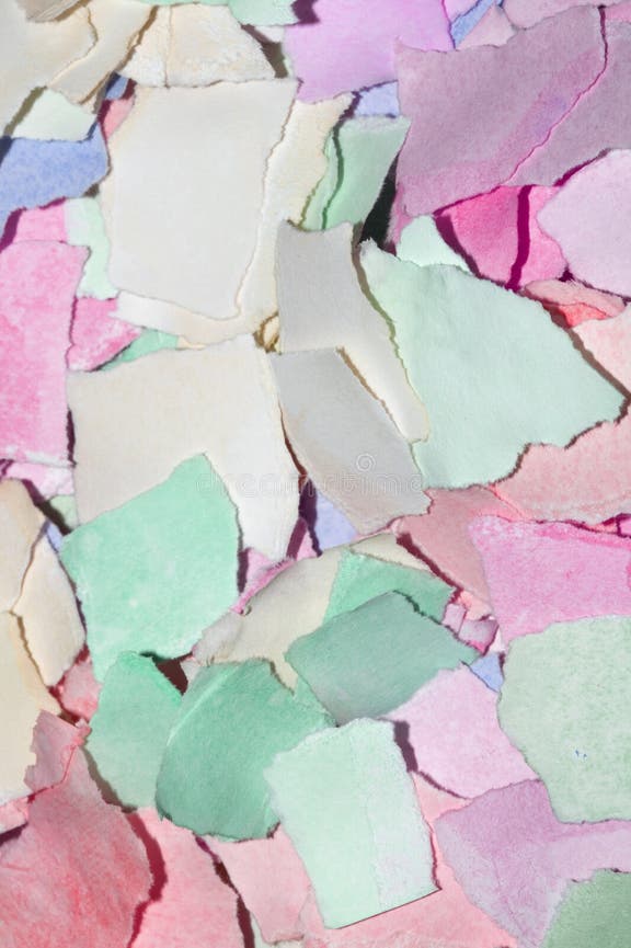 Torn Paper Layers Confetti Colour Delicate Abstract Gentle Texture ...