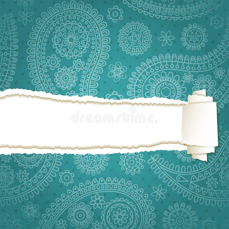 Vector Ripped Paper stock vector. Illustration of blank - 11800309