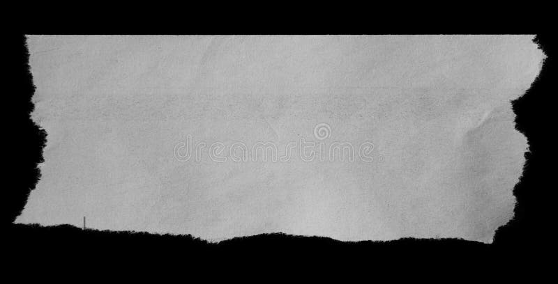 Torn paper stock image. Image of grey, teared, close - 61585245