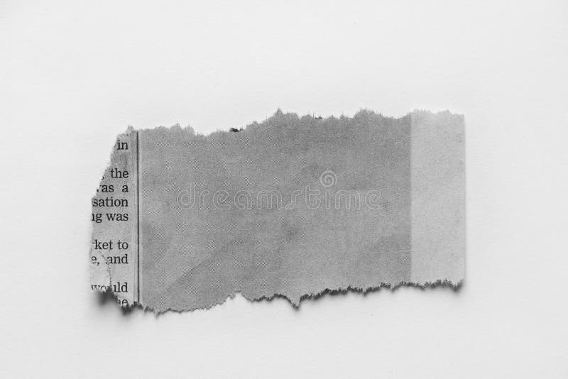 Torn paper stock photo. Image of communication, scrap - 42458660
