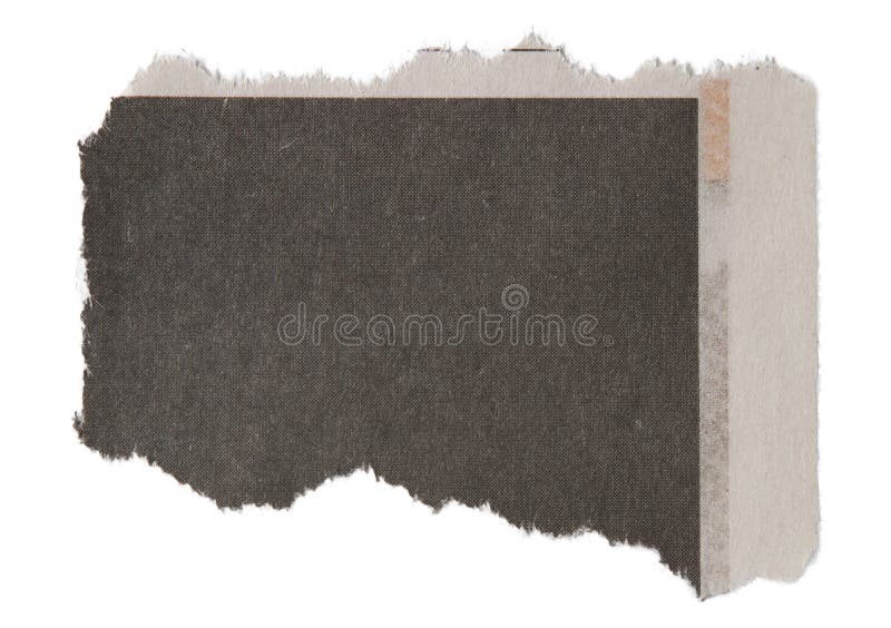 Torn paper stock photo. Image of copy, news, cutting - 44655788