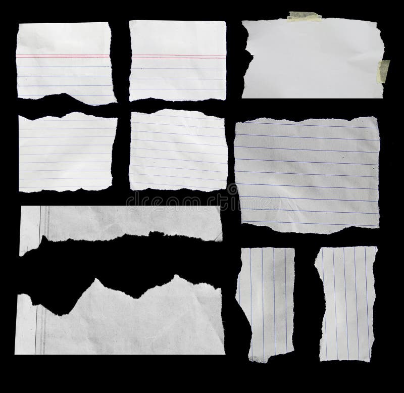 Torn Paper , Piece of Torn Paper. Stock Photo - Image of group ...