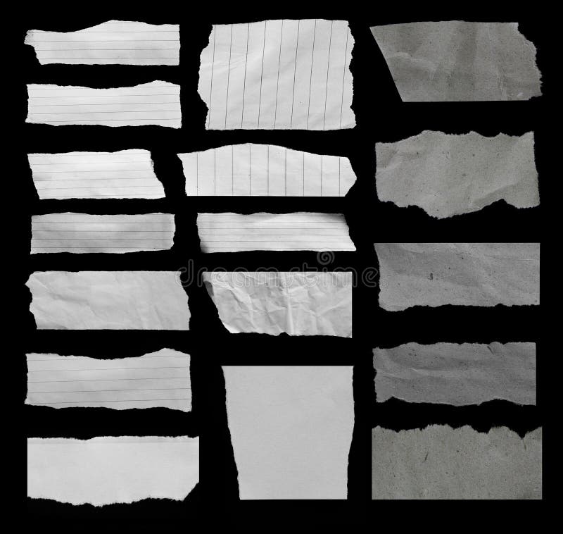 Torn Paper , Piece of Torn Paper. Stock Image - Image of newspaper ...