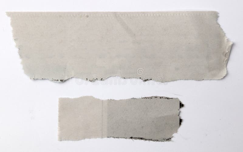 Torn paper pieces stock photo. Image of cutting, tear - 247423136