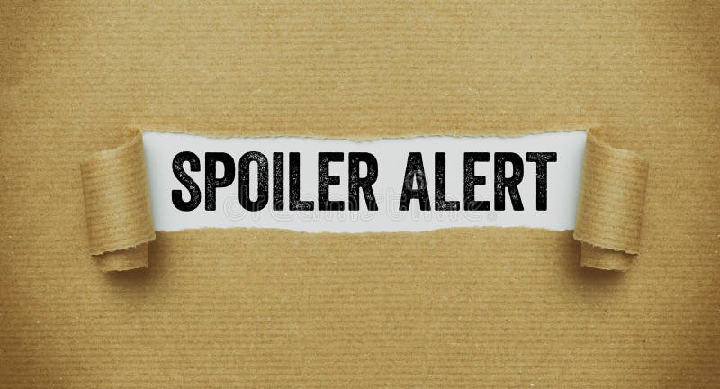 Spoiler alert stock image. Image of spoil, font, reveal - 339484905