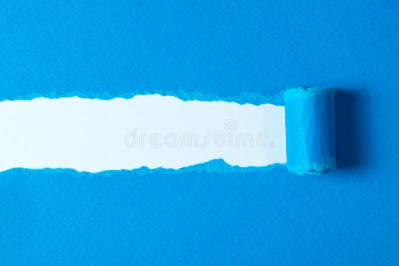 Torn Paper with Ripped Edges Stock Image - Image of opening, paper ...