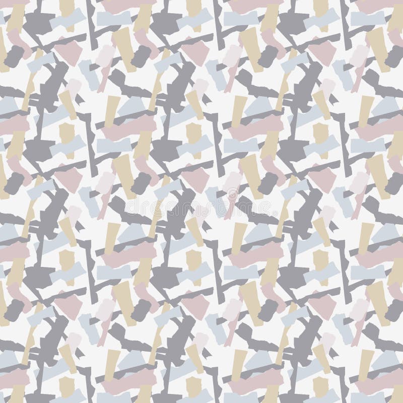 Torn Paper Style Pattern Design. Seamless Repeating Pattern Stock ...