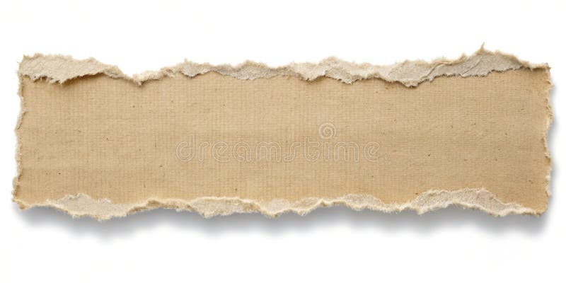 Torn Paper Texture Piece Ripped Border Edge Sheet Stock Illustration ...