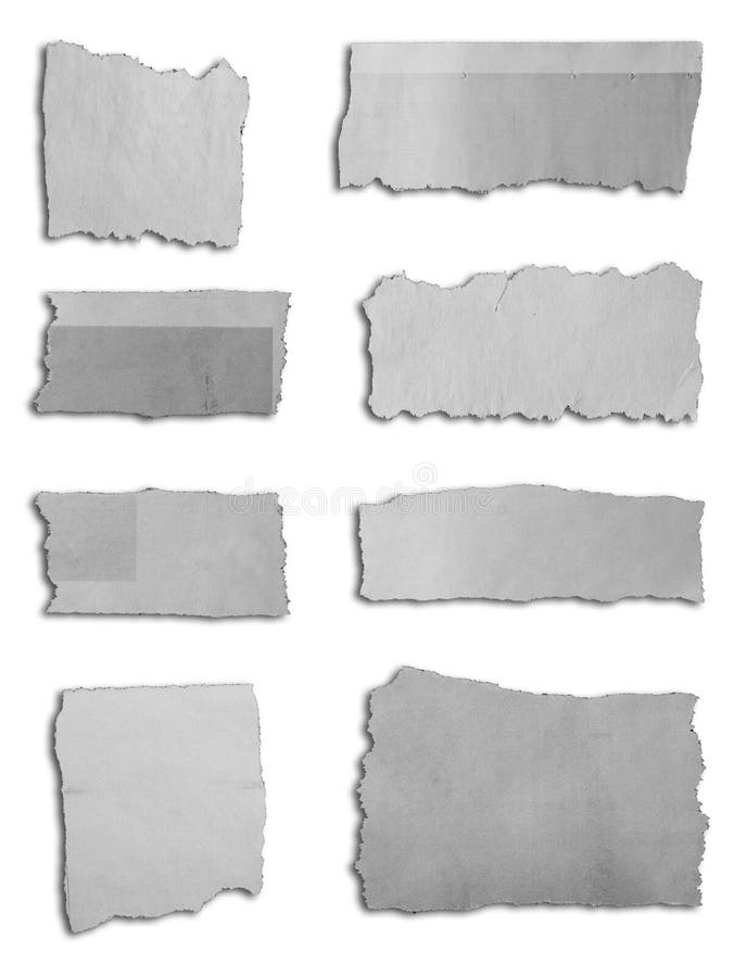 Torn pieces of paper stock photo. Image of background - 308225990