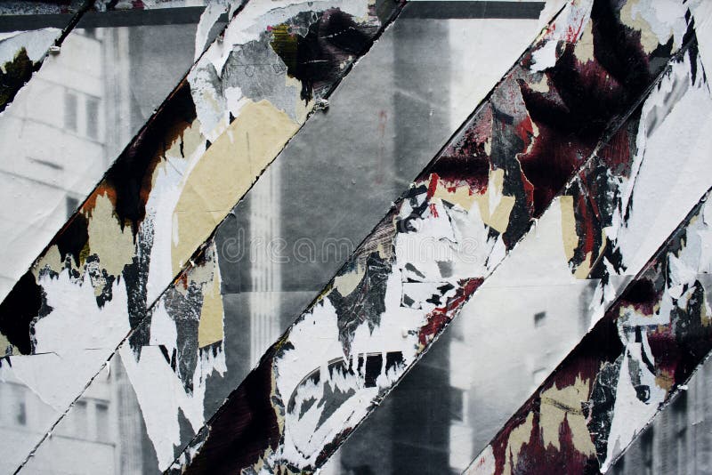 Torn Poster texture stock image. Image of detail, paper - 22553511