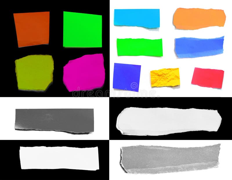 Recycled Craft Torn Tear Paper Texture As Background. Stock Image ...