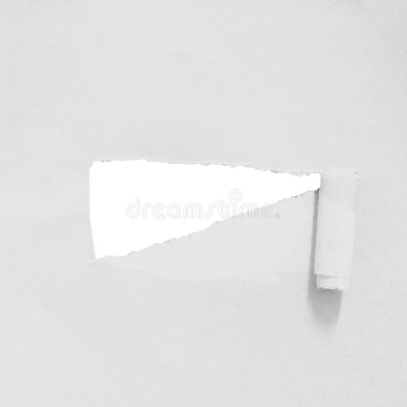 Torn rip paper stock photo. Image of card, cardboard - 108446732