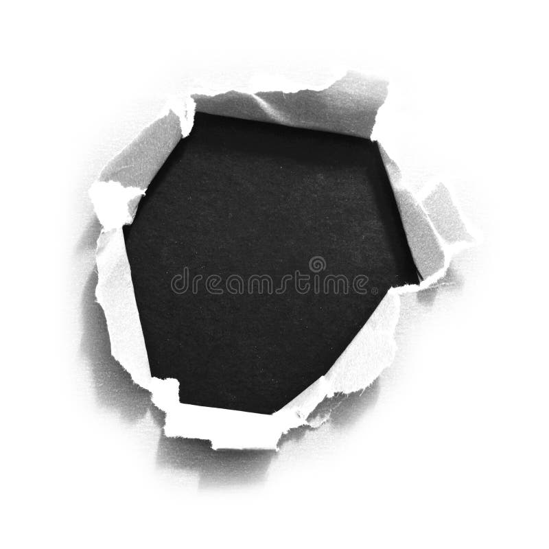 Torn rip paper stock photo. Image of notepad, memory - 102601362