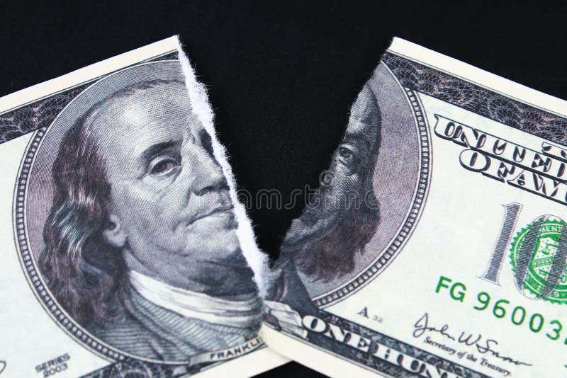 Ripped One Hundred Dollar Bill Photos - Free & Royalty-Free Stock ...