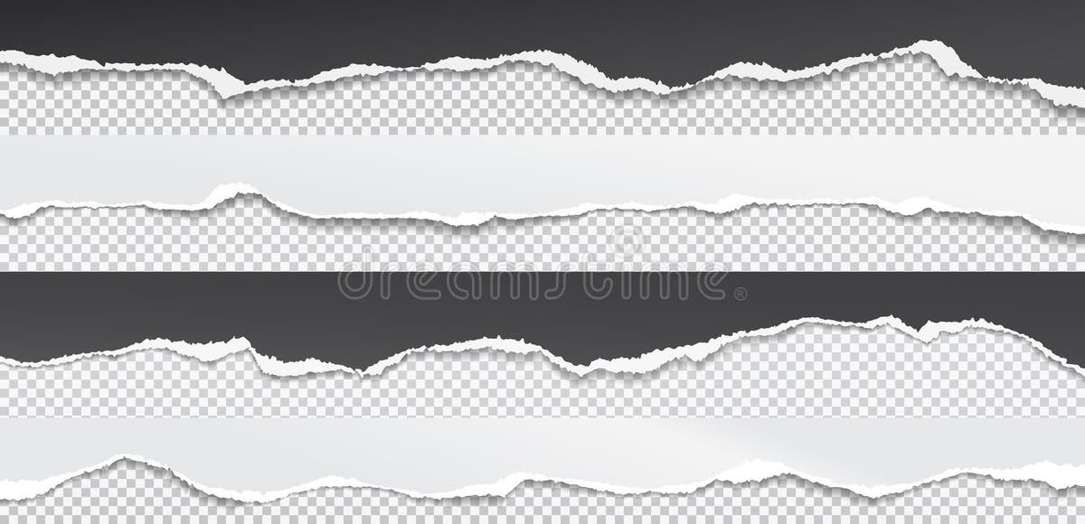 Black White Torn Paper Stock Illustrations – 17,531 Black White Torn ...