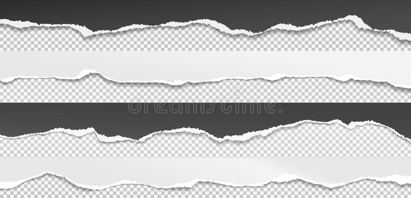 Black White Torn Paper Stock Illustrations – 17,531 Black White Torn ...