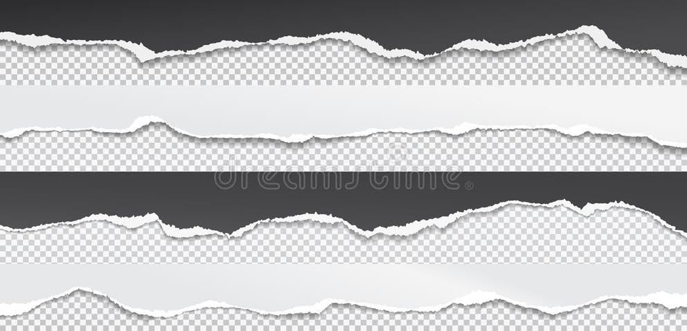 Black White Torn Paper Stock Illustrations – 17,531 Black White Torn ...