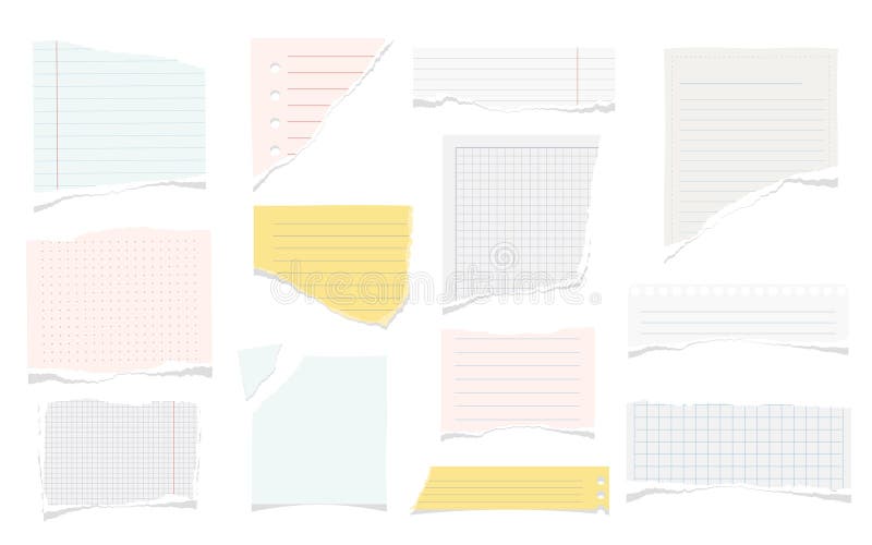 Cartoon Torn Notepaper Stock Illustrations – 312 Cartoon Torn Notepaper ...