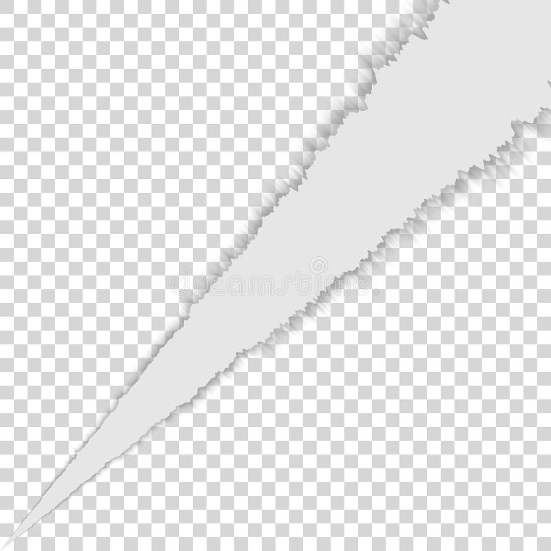 Torn, Snatched Hole in Sheet of Checkered Transparent Paper Background ...