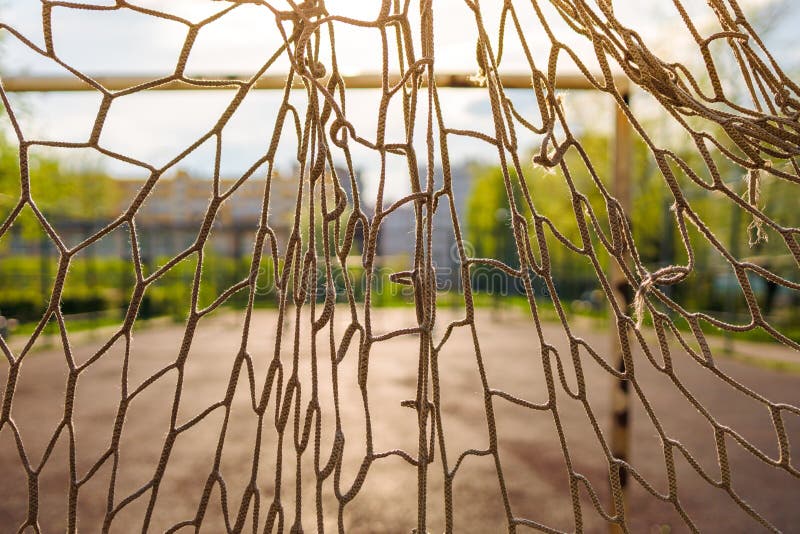 Torn soccer ball stock photo. Image of broken, worn, leather - 14590186