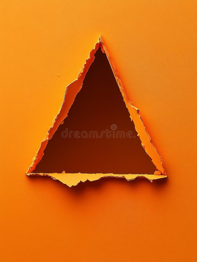 Torn Triangle Hole Orange Background Stock Photos - Free & Royalty-Free ...