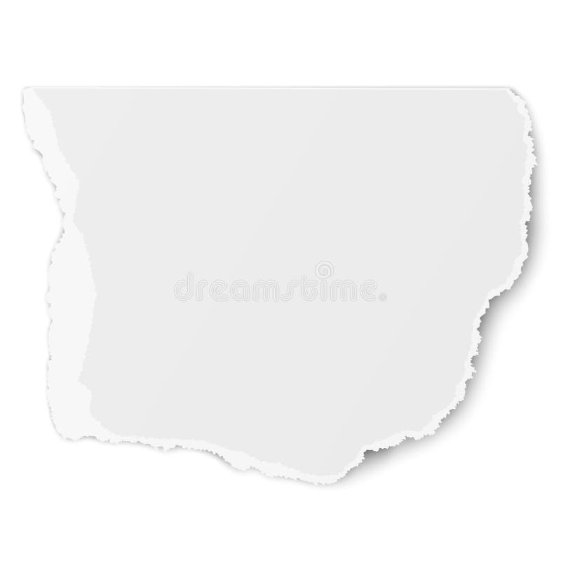 Torn Newspaper Square Stock Illustrations – 410 Torn Newspaper Square ...