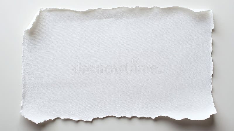 Torn White Paper Texture stock illustration. Illustration of template ...