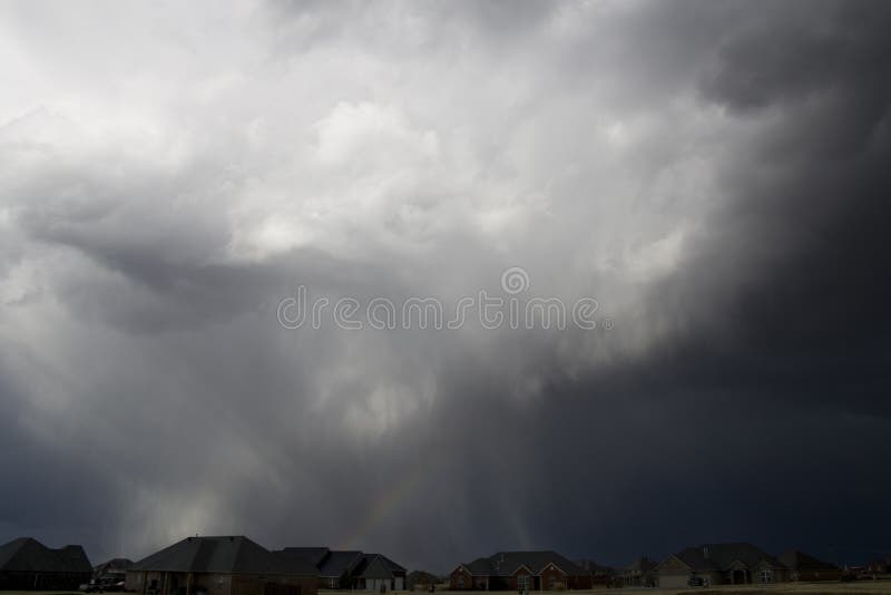 Tornadic Storm stock photo. Image of clouds, radar, rain - 1992318