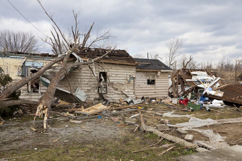 Tornado Aftermath in Henryville, Indiana Editorial Stock Image - Image ...