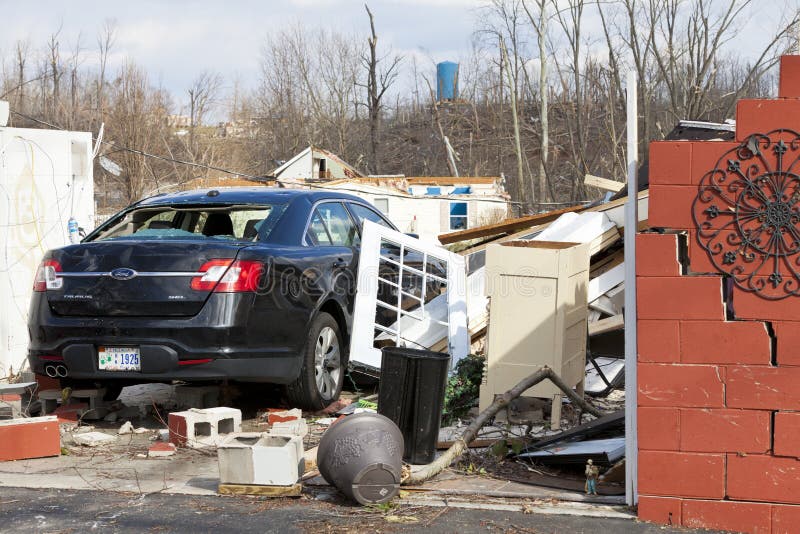 Tornado Aftermath in Henryville, Indiana Editorial Stock Photo - Image ...