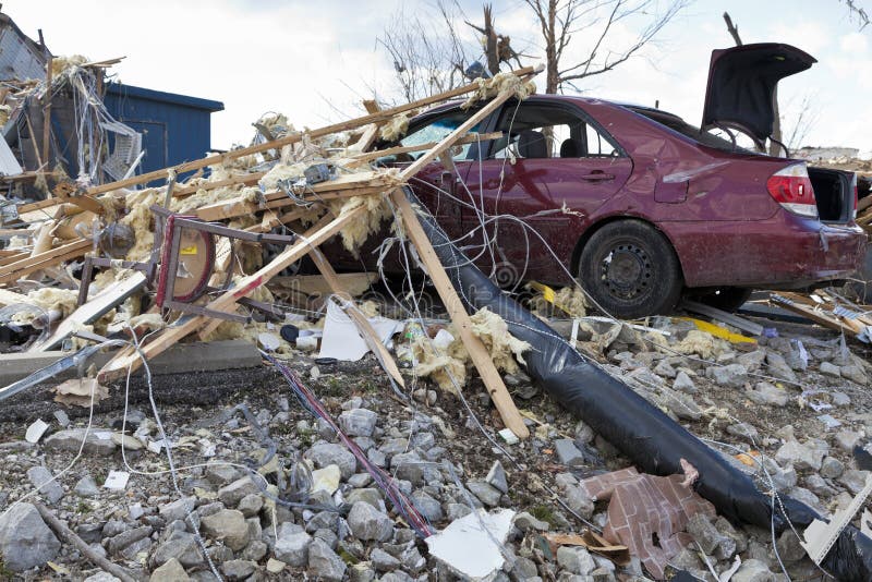 Tornado Aftermath in Henryville, Indiana Editorial Photo - Image of ...
