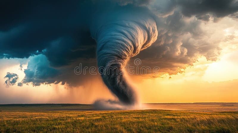 Tornado Cloud Formation stock image. Image of rotation - 373247535
